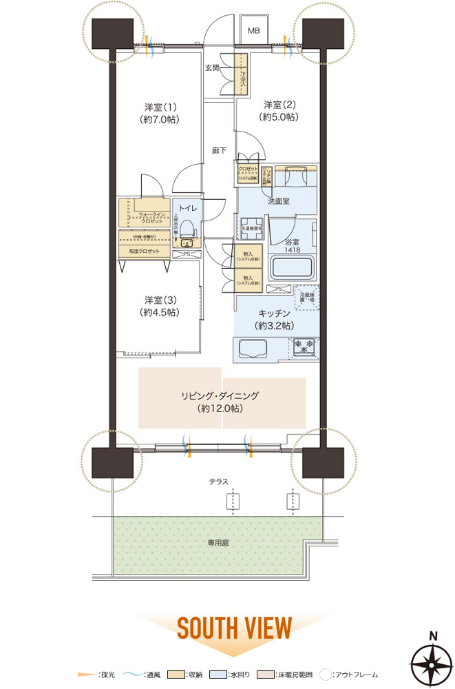 【ホームズ】レーベン小鶴新田 THE ONEの建物情報 | 宮城県仙台市宮城野区新田東三丁目7番(地番)