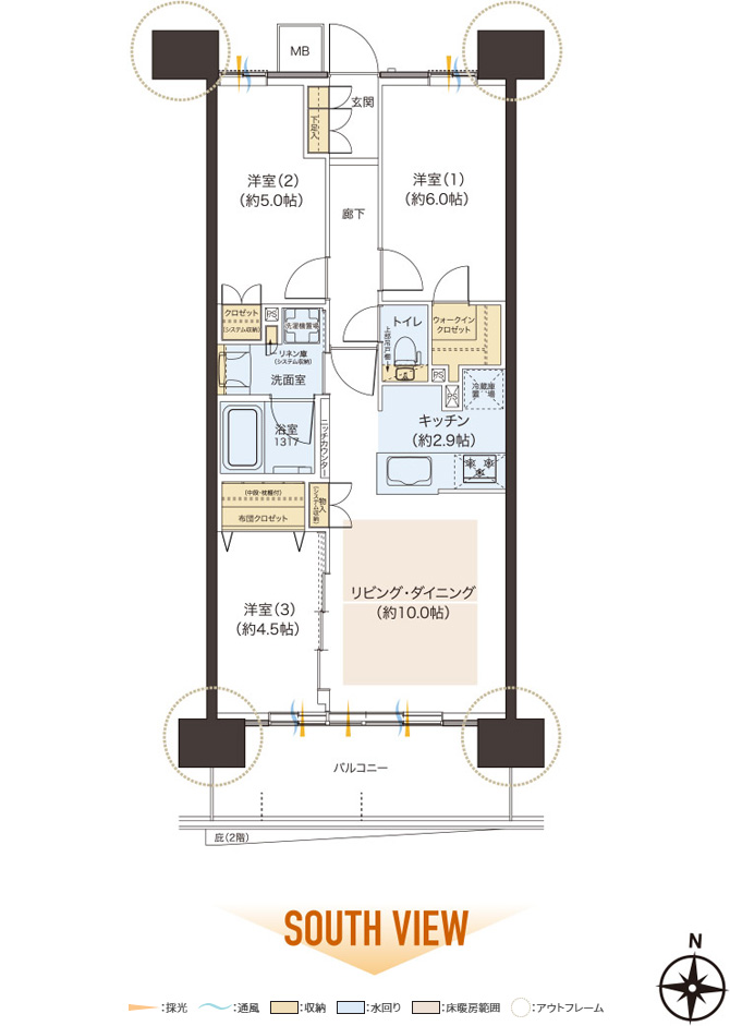 【ホームズ】レーベン小鶴新田 THE ONEの建物情報 | 宮城県仙台市宮城野区新田東三丁目7番(地番)