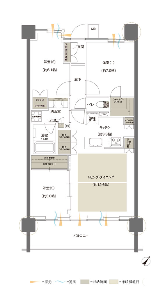 【ホームズ】レーベン鶴岡 GRAN MARK TERRACEの建物情報 | 山形県鶴岡市上畑町10-8(地番)