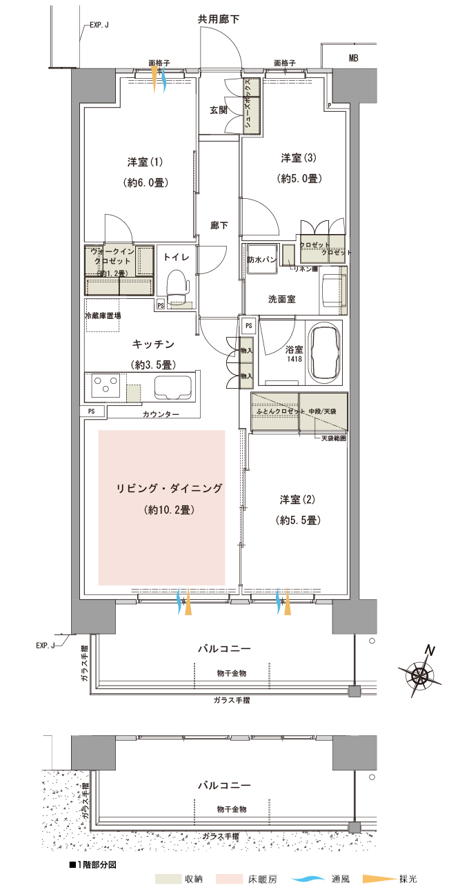 【ホームズ】リビオシティ船橋北習志野の建物情報 | 千葉県船橋市習志野台3丁目3番1(地番)