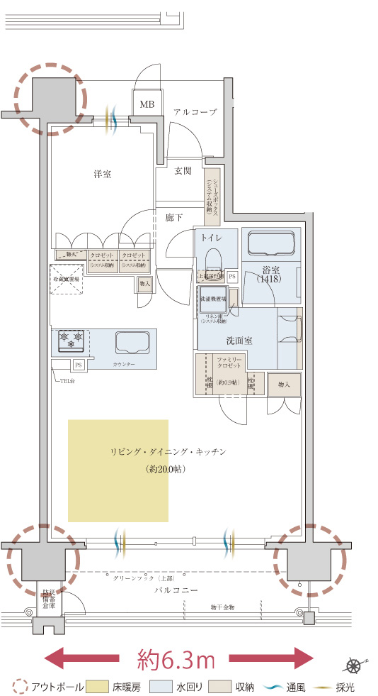 【ホームズ】レ・ジェイド上新庄の建物情報 | 大阪府大阪市東淀川区豊新三丁目6番1(地番)