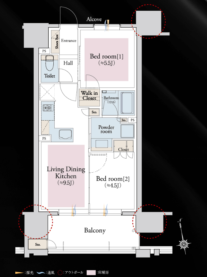 【ホームズ】レ・ジェイド金山グランデの建物情報 | 愛知県名古屋市中区伊勢山二丁目910番(地番)