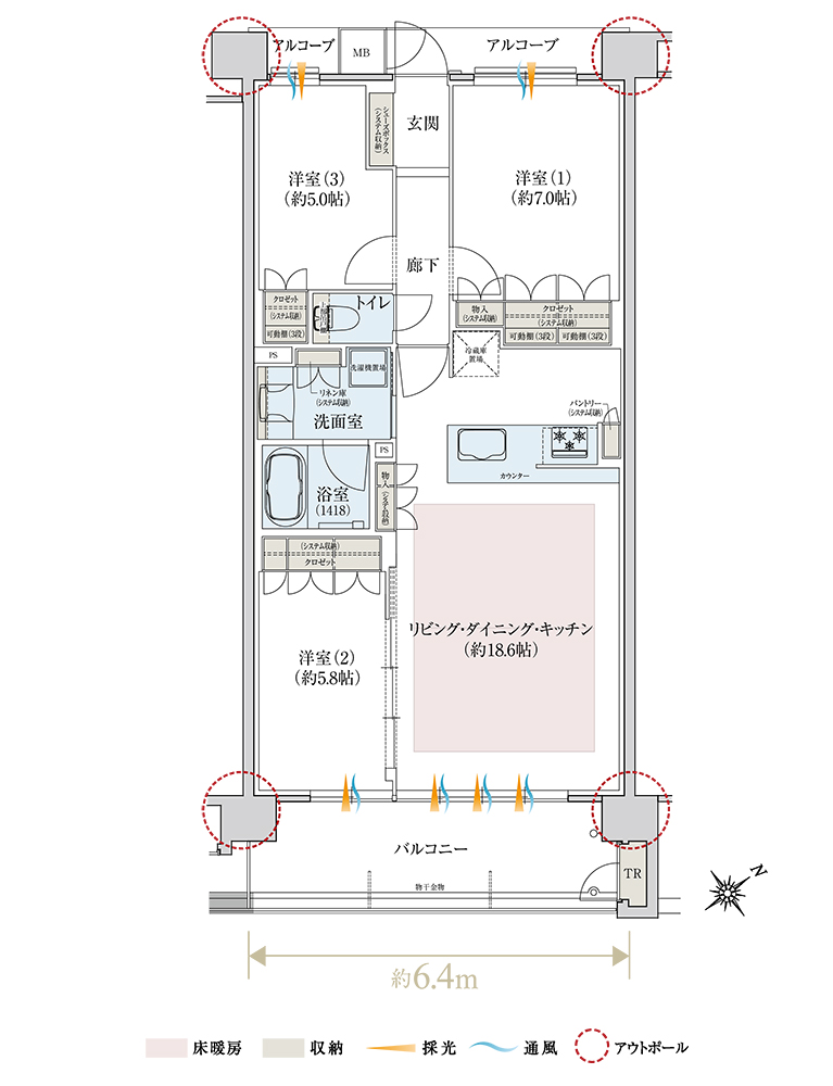 【ホームズ】レ・ジェイドシティ千里藤白台｜新築マンションの物件情報（価格・間取り）