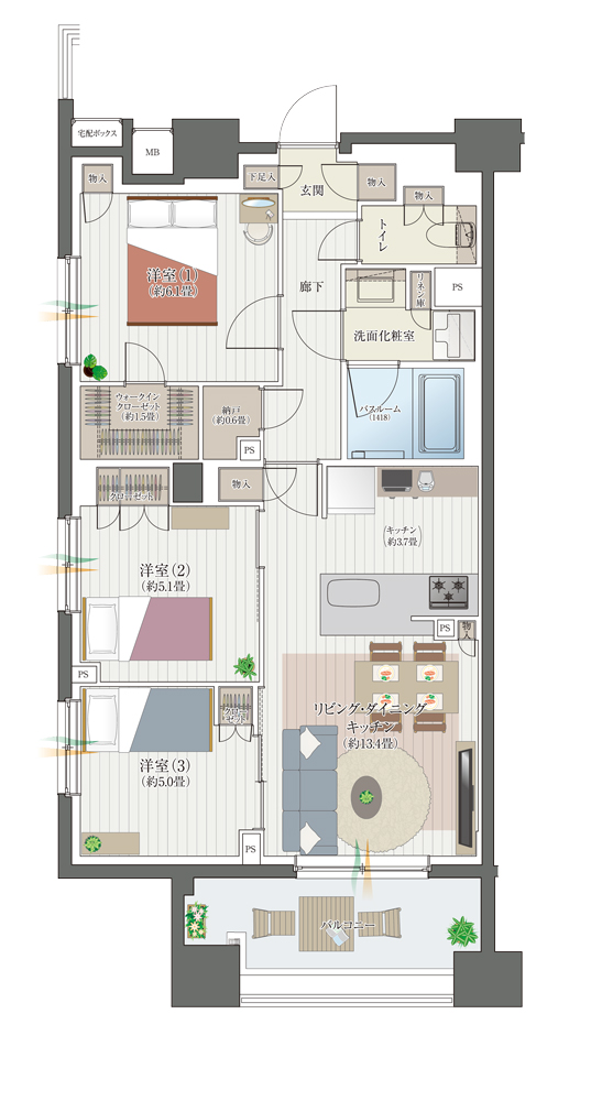 【ホームズ】ウィルローズ立川の建物情報 | 東京都立川市曙町一丁目14番5、14番7(地番) 、曙町一丁目22番以下未付定(住居表示)