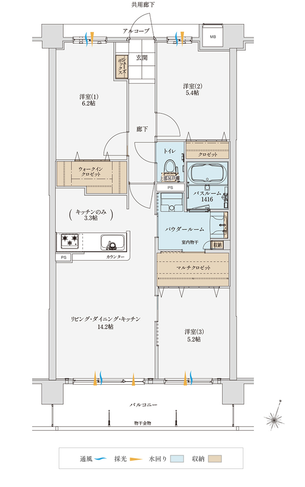 【ホームズ】アルファスマート女池上山の建物情報 | 新潟県新潟市中央区女池上山2丁目490番1
