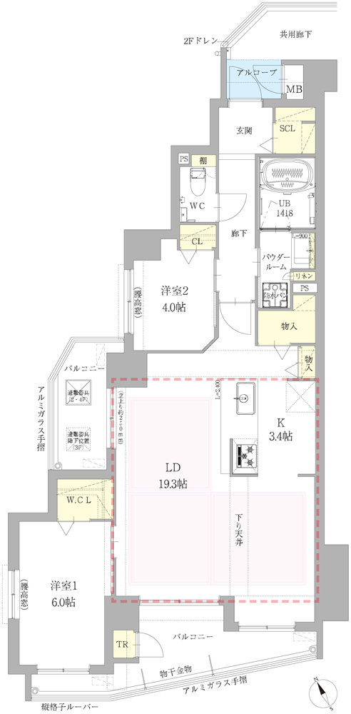 【ホームズ】モントーレ大橋アヴァンティの建物情報 | 福岡県福岡市南区筑紫丘1丁目1264-11,1273-151(地番)