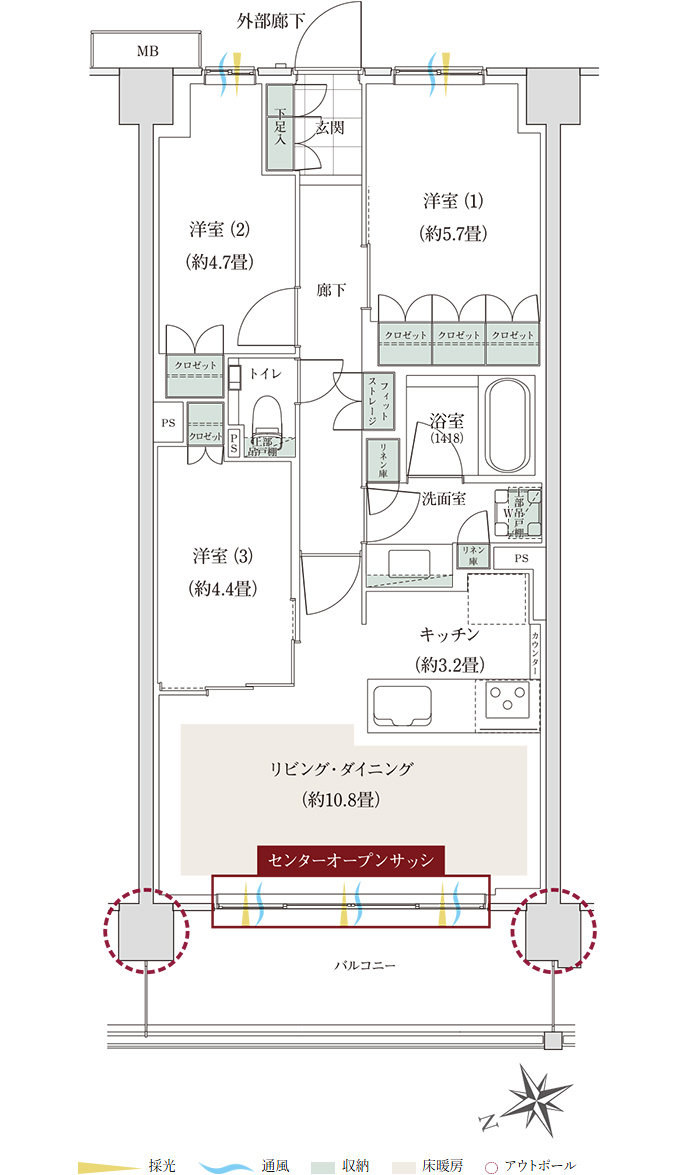 【ホームズ】ローレルコート立川錦町の建物情報 | 東京都立川市錦町六丁目43番1(地番)