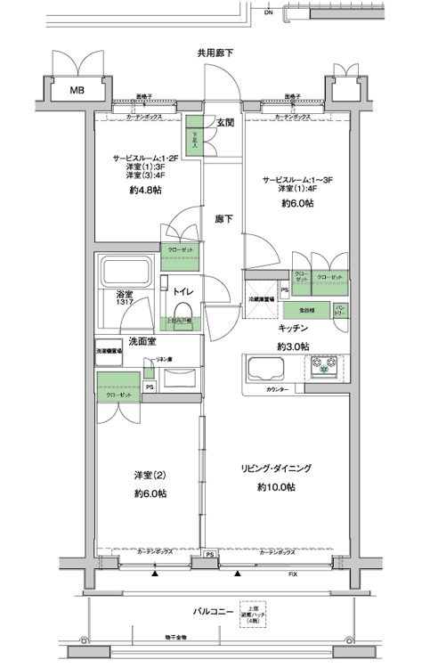 【ホームズ】プレシス小金井緑町 第2期の建物情報 | 東京都小金井市緑町五丁目1975-10(地番)