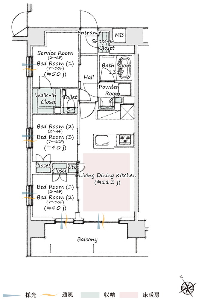 【ホームズ】プレシス上福岡の建物情報 | 埼玉県ふじみ野市上福岡1丁目2151-165 他(地番)