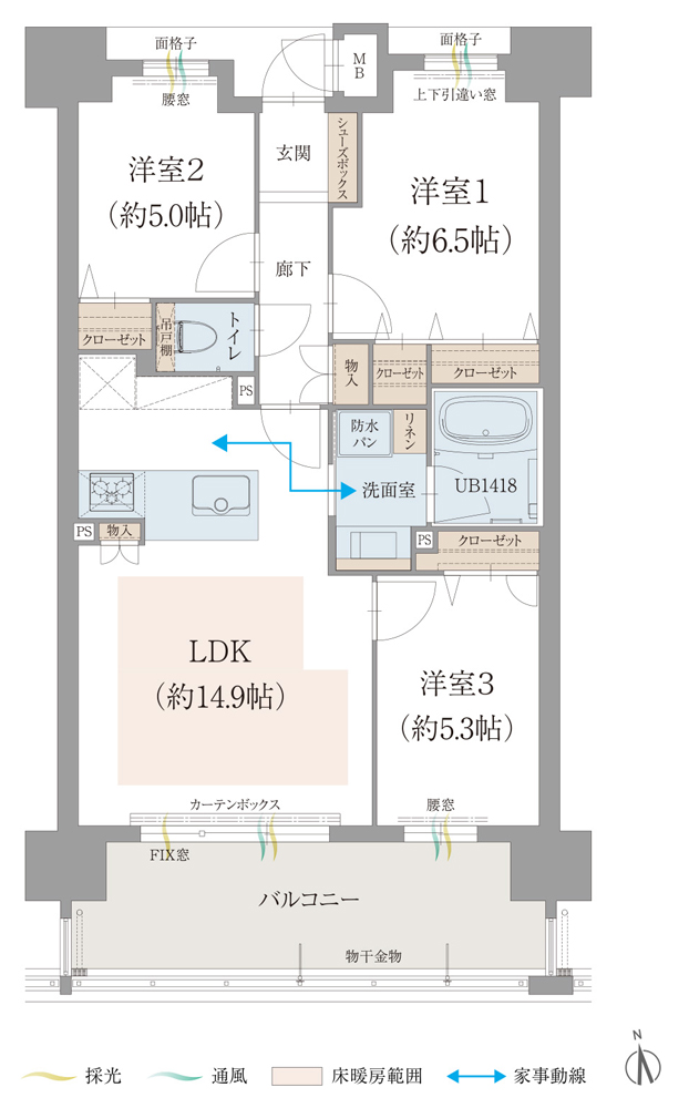 【ホームズ】オーヴィジョン古賀駅の建物情報 | 福岡県古賀市天神1丁目895-1外1筆(地番)、福岡県古賀市天神1丁目13番20-〇〇〇号(住居表示)