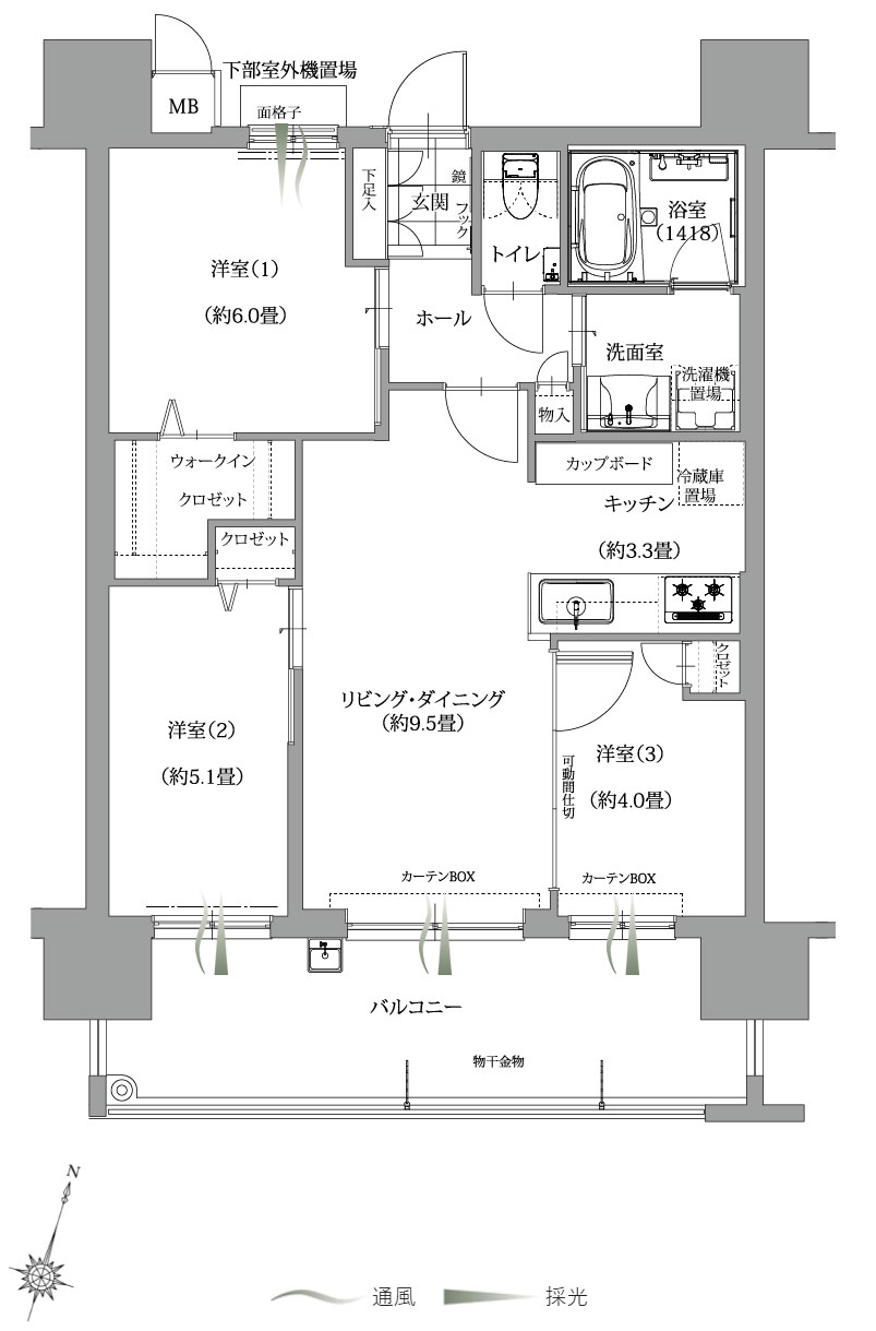 【ホームズ】エンクレストガーデン福岡の建物情報 | 福岡県福岡市中央区小笹4丁目78番1(地番)