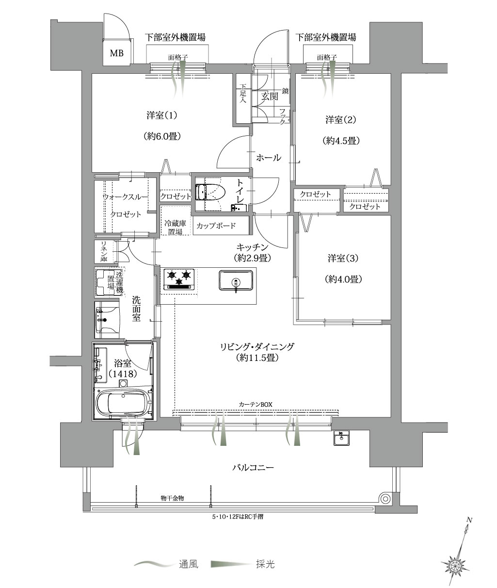 【ホームズ】エンクレストガーデン福岡の建物情報 | 福岡県福岡市中央区小笹4丁目78番1(地番)