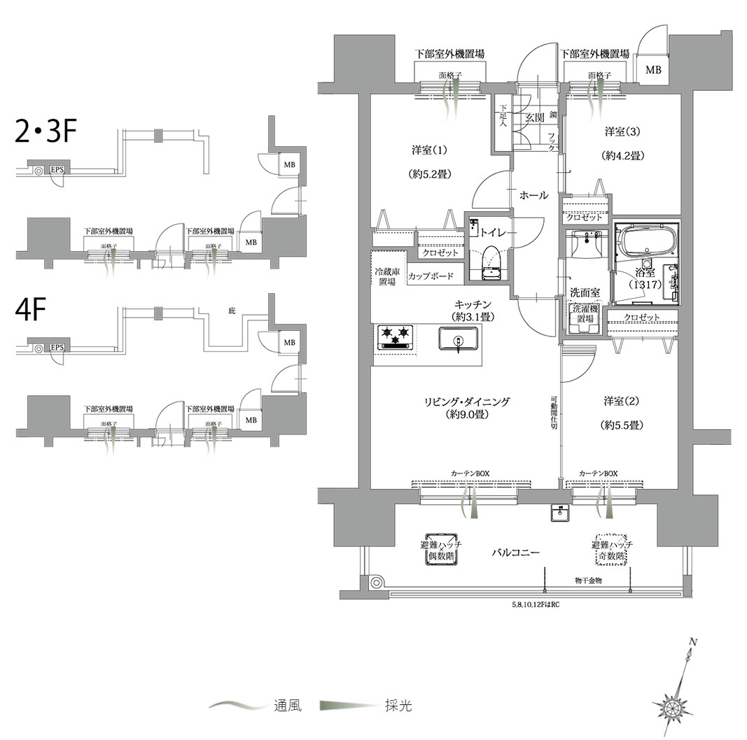 【ホームズ】エンクレストガーデン福岡の建物情報 | 福岡県福岡市中央区小笹4丁目78番1(地番)
