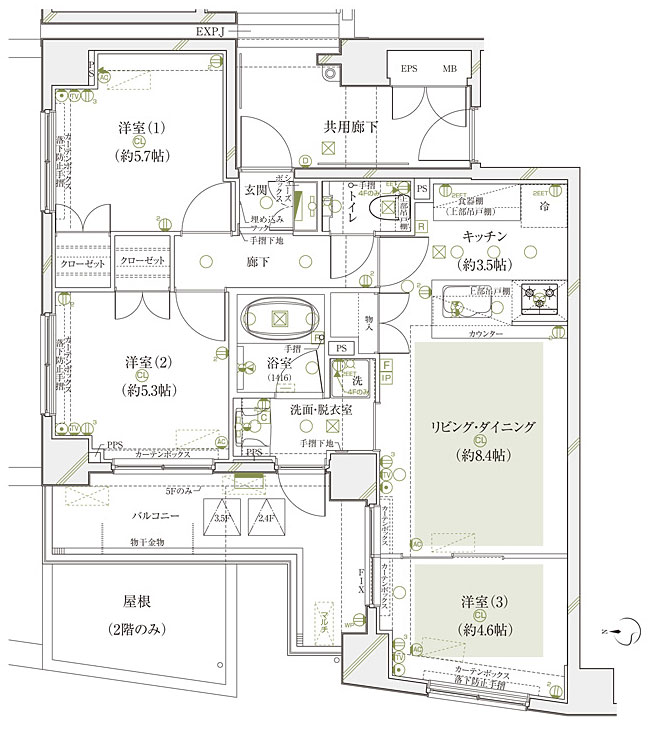 【ホームズ】TOKYO HOUSE TAMAGAWAの建物情報 | 東京都大田区多摩川2-20-1