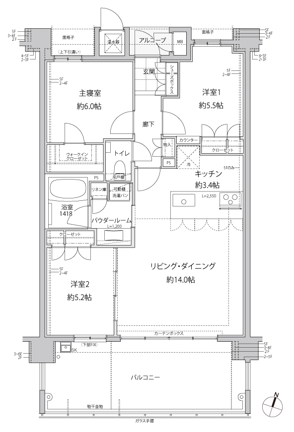 【ホームズ】グランドオーク別府碧のテラスの建物情報 | 福岡県福岡市城南区別府6丁目126番2他(地番)