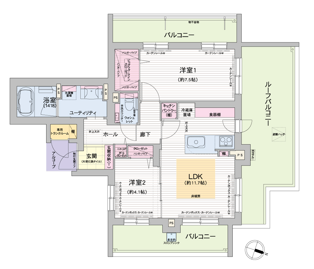 【ホームズ】グランファーレ真駒内グランフォレストの建物情報 | 北海道札幌市南区真駒内緑町1丁目1番12