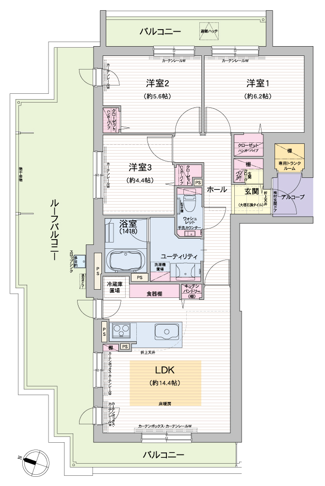 【ホームズ】グランファーレ真駒内グランフォレストの建物情報 | 北海道札幌市南区真駒内緑町1丁目1番12