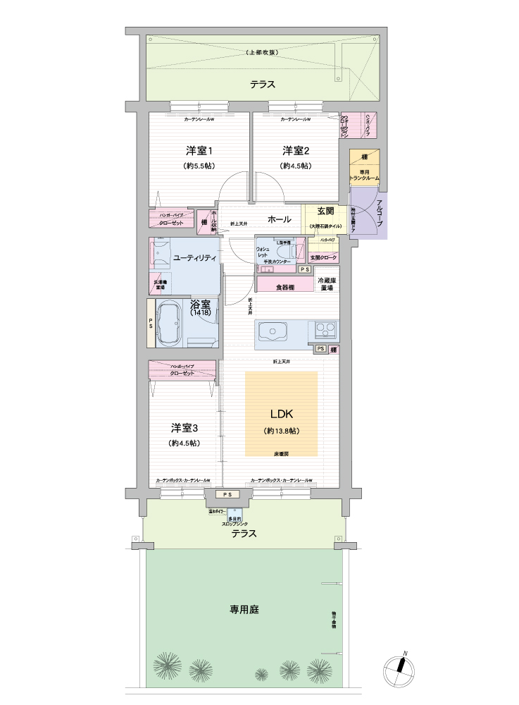 【ホームズ】グランファーレ真駒内グランフォレストの建物情報 | 北海道札幌市南区真駒内緑町1丁目1番12