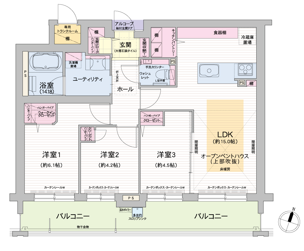 【ホームズ】グランファーレ真駒内グランフォレストの建物情報 | 北海道札幌市南区真駒内緑町1丁目1番12