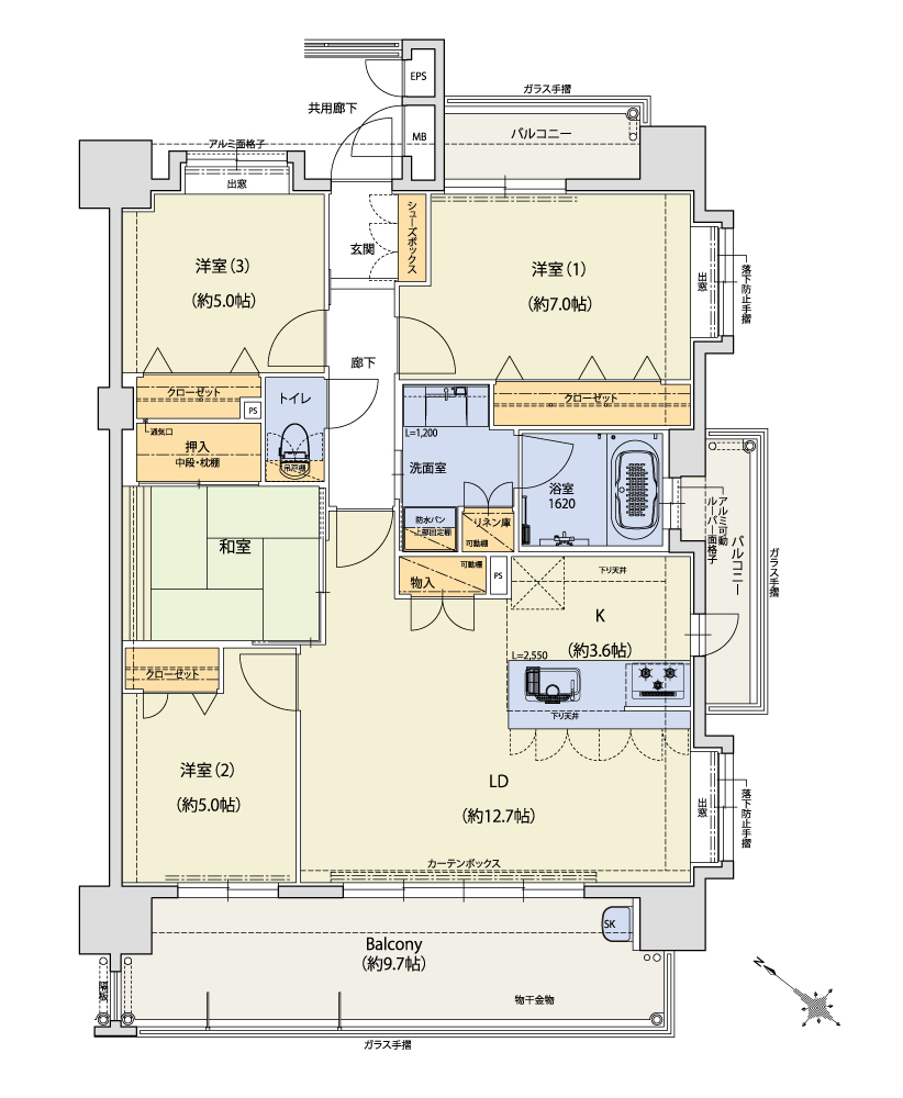 【ホームズ】エイリックスタイル大野城中央の建物情報 | 福岡県大野城市中央2丁目4番10(住居表示)