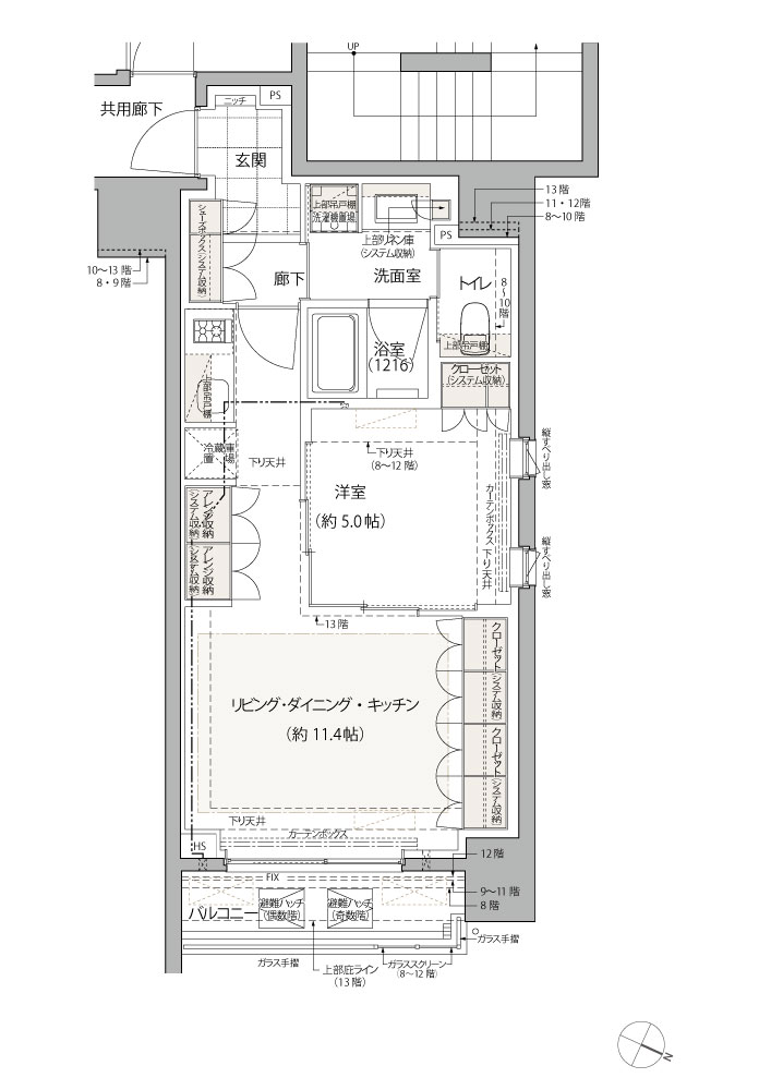 【ホームズ】レ・ジェイド クロス 千代田神保町の建物情報 | 東京都千代田区西神田二丁目2番22(地番)
