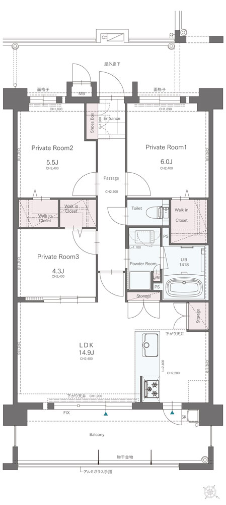 【ホームズ】スタンスレジデンス植物園外苑の建物情報 | 福岡県福岡市中央区小笹5丁目240番1 外
