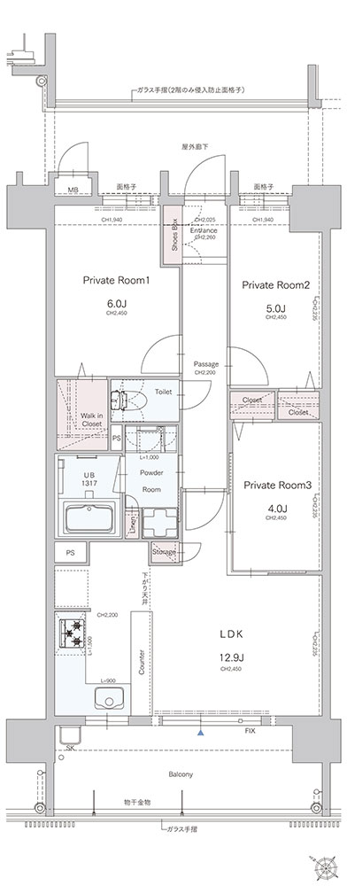 【ホームズ】アソシア姪浜 愛宕テラスの建物情報 | 福岡県福岡市西区姪の浜1丁目416-12