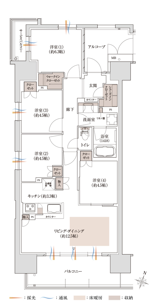 【ホームズ】プラネスーペリア泉北原山公園｜新築マンションの物件情報（価格・間取り）