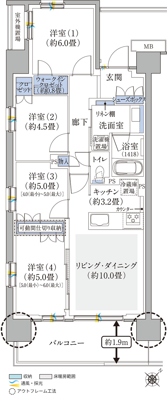 【ホームズ】ハイムスイート新狭山の建物情報 | 埼玉県狭山市新狭山二丁目23番2、23番6(地番)