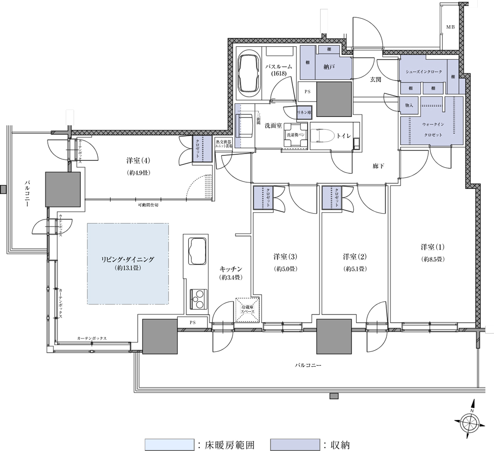 【ホームズ】ザ・札幌タワーズ ウエストタワーの建物情報 | 北海道札幌市東区北六条東2丁目1番29