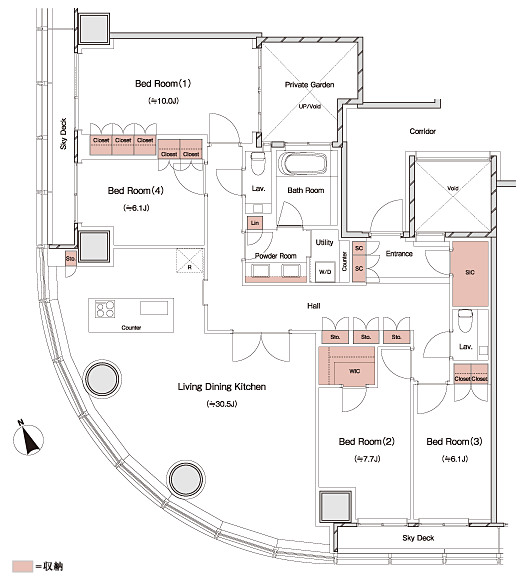 【ホームズ】ワテラス タワーレジデンスの建物情報 | 東京都千代田区神田淡路町2丁目101番、103番、105番(地番)