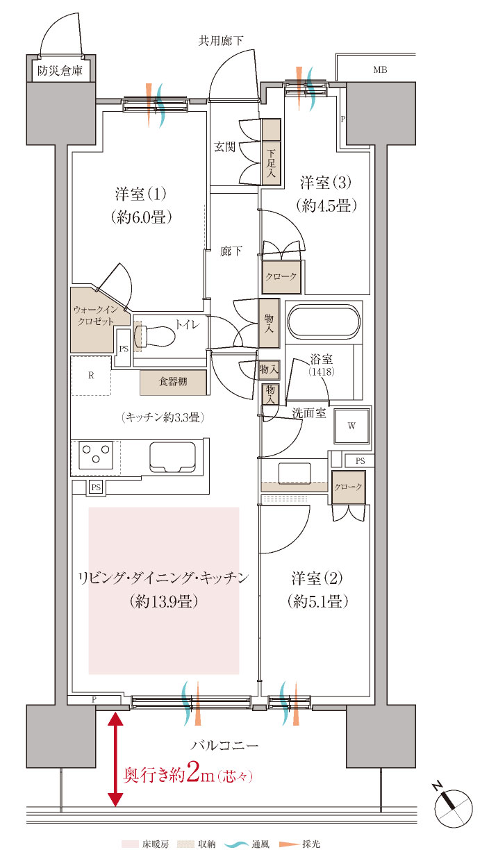 【ホームズ】パークリュクス南船橋の建物情報 | 千葉県船橋市若松2丁目1番12