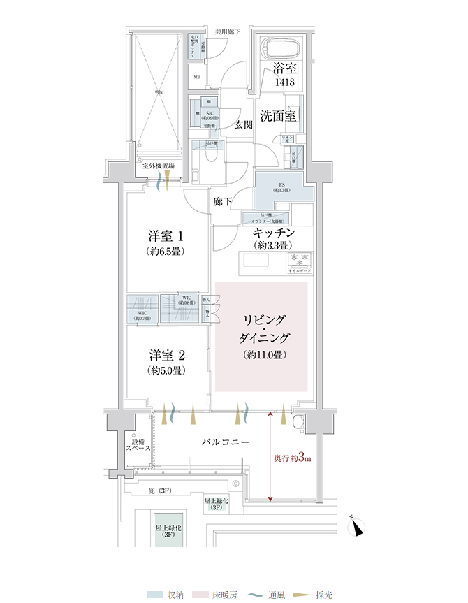 【ホームズ】ザ・パークハウス 代々木大山レジデンスの建物情報 | 東京都渋谷区大山町1067-207他2筆(地番)