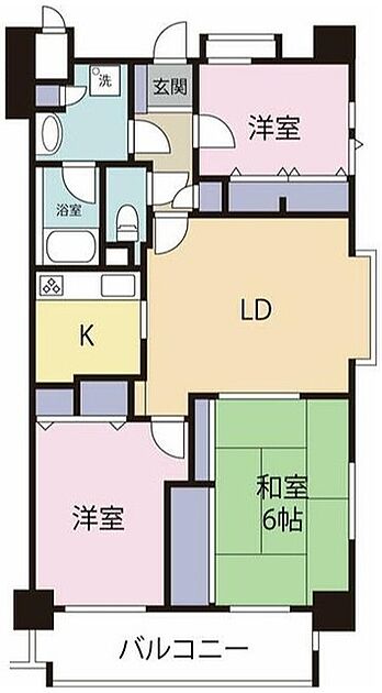 【ホームズ】ビータ・セレーノ[3LDK/賃料13万円/5階/66.5㎡]。賃貸マンション住宅情報