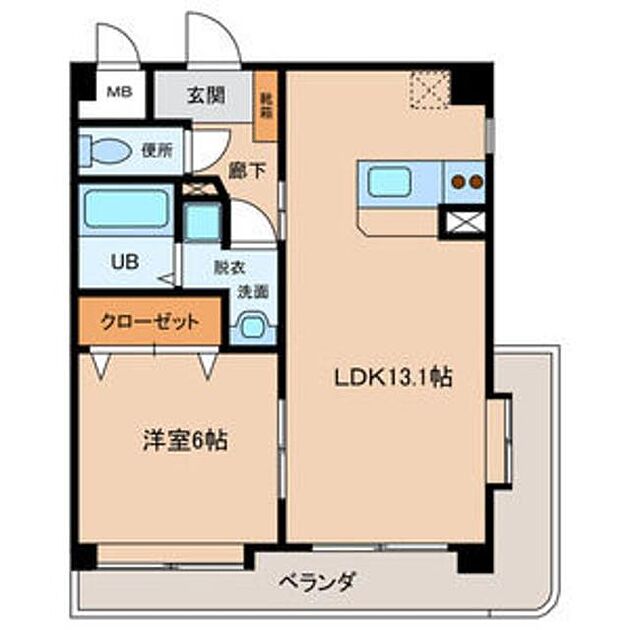 【ホームズ】でお部屋探し！ホープSパレス 5階/501[1LDK/賃料6万円/44.04㎡]賃貸マンション住宅情報(物件番号:0122234-0148776、取扱い不動産会社:株式会社アルコ)