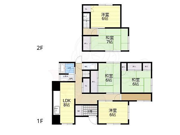 青葉台一丁目戸建 1｜ 生瀬駅（徒歩7分）兵庫県西宮市青葉台1丁目(賃貸一戸建・5LDK・1階・99.61㎡)の詳細情報｜賃貸スタイル（物件ID228047457402）