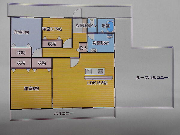 【ホームズ】八王子パークヒル宇津木台 3号棟402｜八王子市、JR八高線 小宮駅 徒歩10分の中古マンション