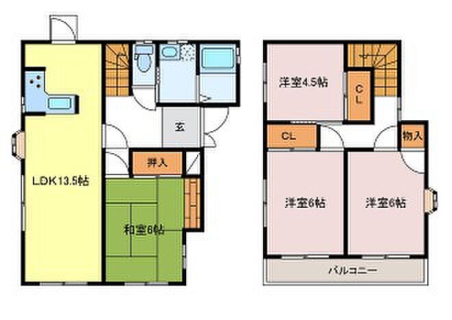 【ホームズ】でお部屋探し！四郷町見野戸建[4LDK/賃料8万円/85.8㎡]賃貸一戸建て住宅情報(物件番号:0142533-0136836、取扱い不動産会社:株式会社Sumika)