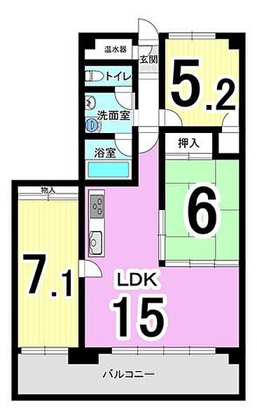 【ホームズ】チュリス穂積 403 中古マンション｜瑞穂市、樽見鉄道 美江寺駅 徒歩22分の中古マンション