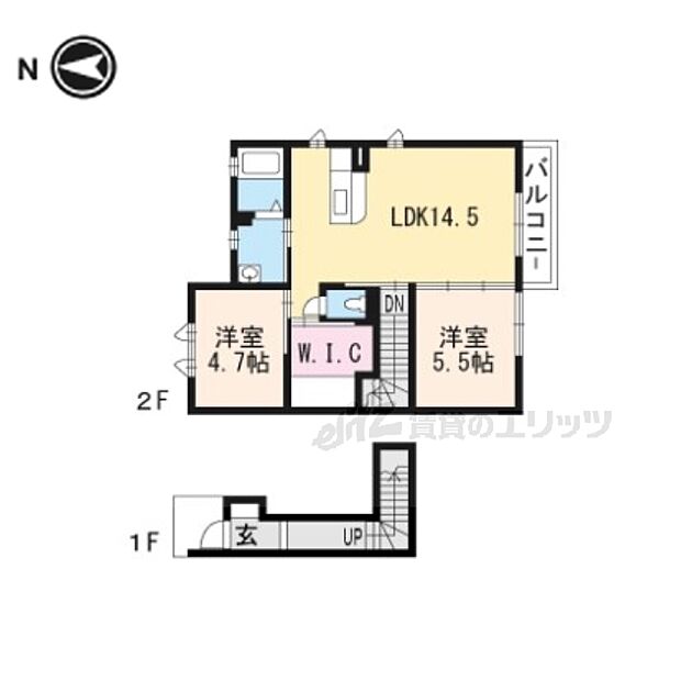 【ホームズ】でお部屋探し！MAST COURT 神照 2階/215[2LDK/賃料6.2万円/63.1㎡]賃貸アパート住宅情報(物件番号:0145676-0047425、取扱い不動産会社 ...
