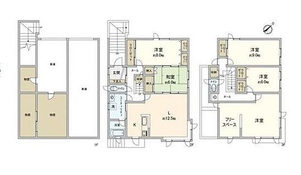 札幌市東区北50条東7丁目 5LDKの中古一戸建て情報【スマイティ】物件番号：1-7918127