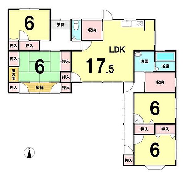 【ホームズ】中古一戸建て 秋月 中古戸建 平屋4LDK - 和歌山市