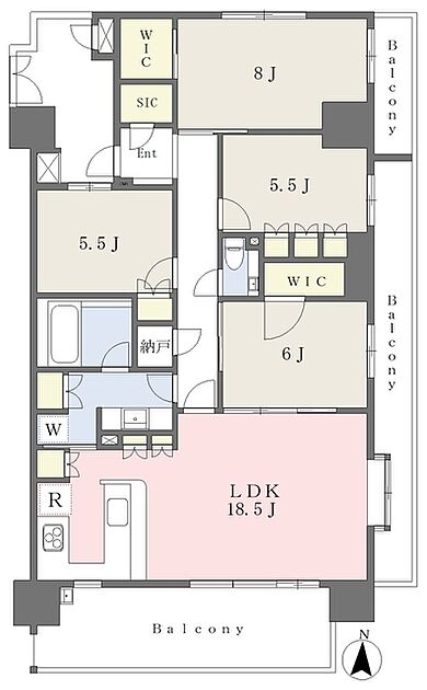 【ホームズ】でお部屋探し！京成本線 京成佐倉駅 徒歩1分。[4LDK/賃料23万円/98.53㎡]賃貸マンション住宅情報(物件番号:0005520-0059251、取扱い不動産会社:株式会社 ...