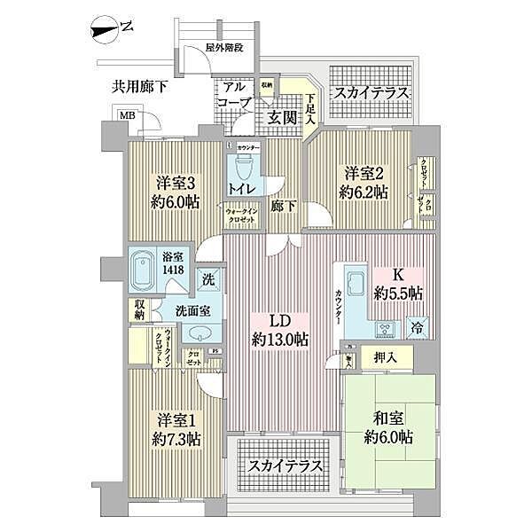 【ホームズ】ロイヤルガーデン西浜｜和歌山市、JR紀勢本線 紀三井寺駅 3.6kmの中古マンション