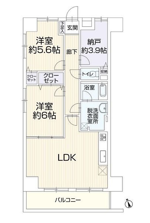 藤沢西ガーデンハウス 2SLDK 6階の中古マンション情報【スマイティ】物件番号：14-8166348