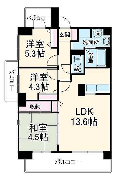 【ホームズ】でお部屋探し！ドエル保土ヶ谷 4階/406[3LDK/賃料8.4万円/68.8㎡]賃貸マンション住宅情報(物件番号:3701040-0322438、取扱い不動産会社:ハウスコム東 ...